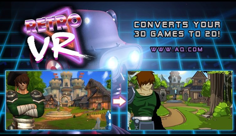 April Fools! Retro//VR - Adventure Quest 3D, Cross Platform MMORPG