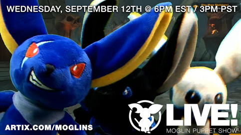 Moglin Live Show Tonight on Artix Entertainment