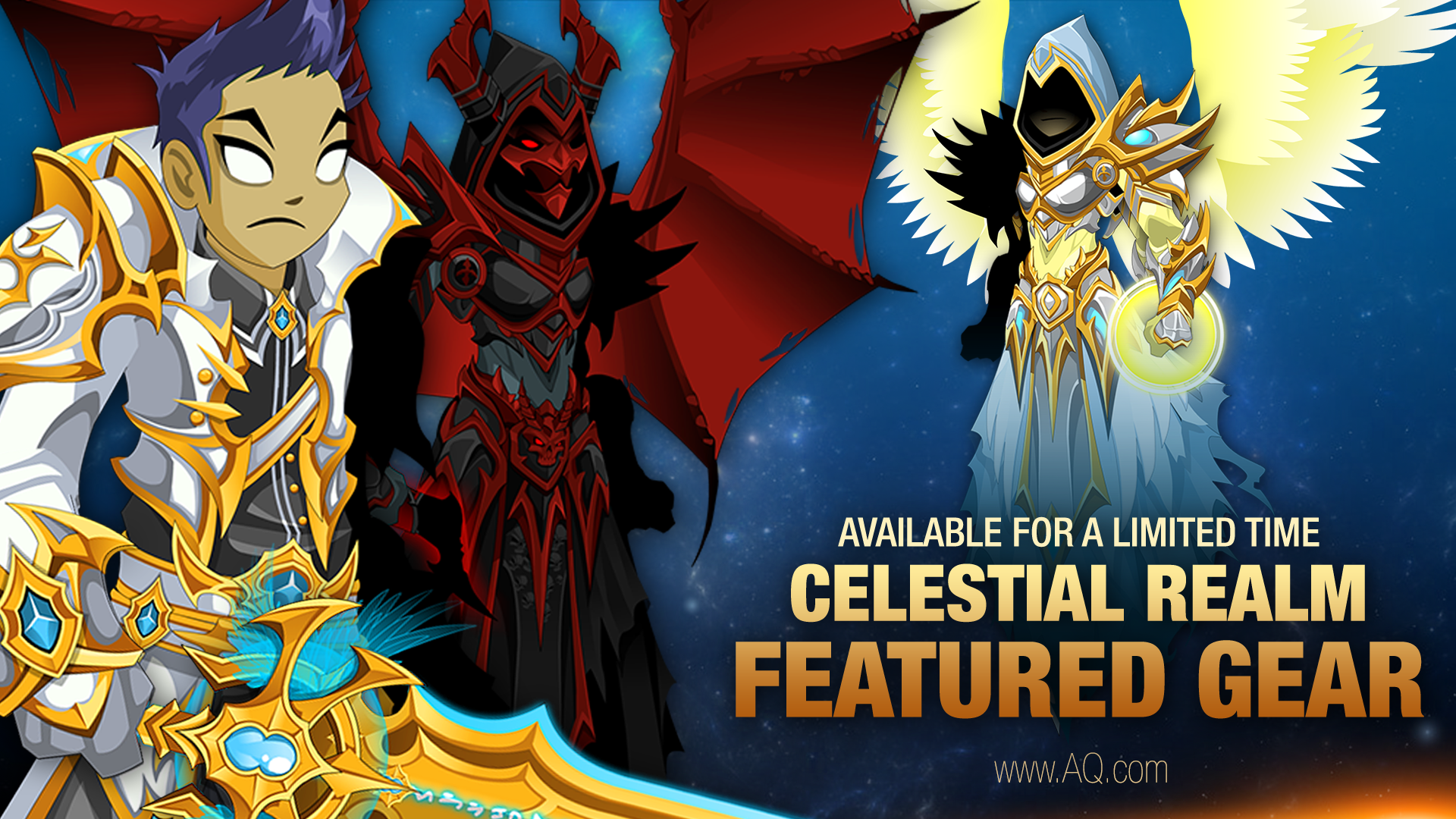 New Celestial Realm Items on Artix Entertainment