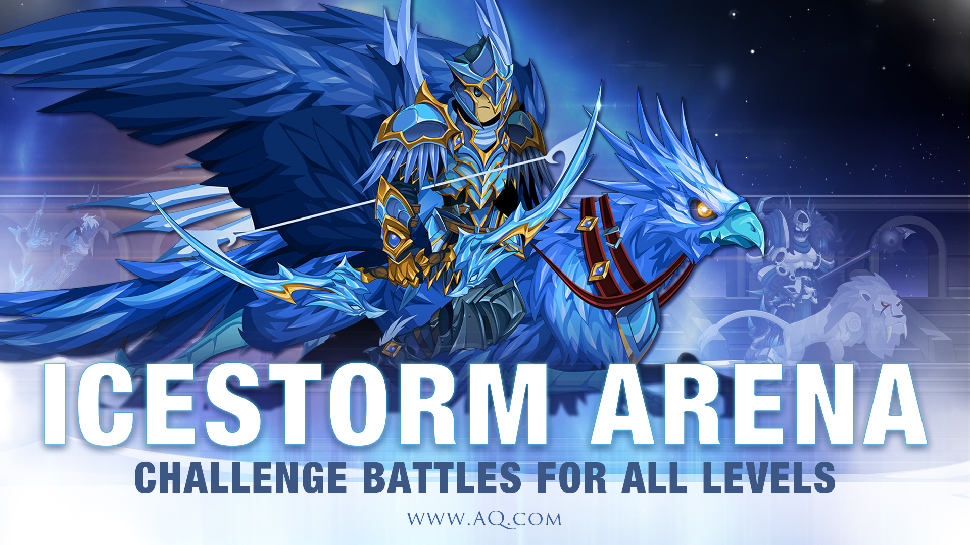 Enter the IceStorm Arena on Artix Entertainment