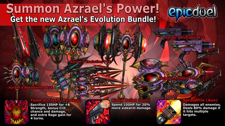 Azrael's Evolution on Artix Entertainment