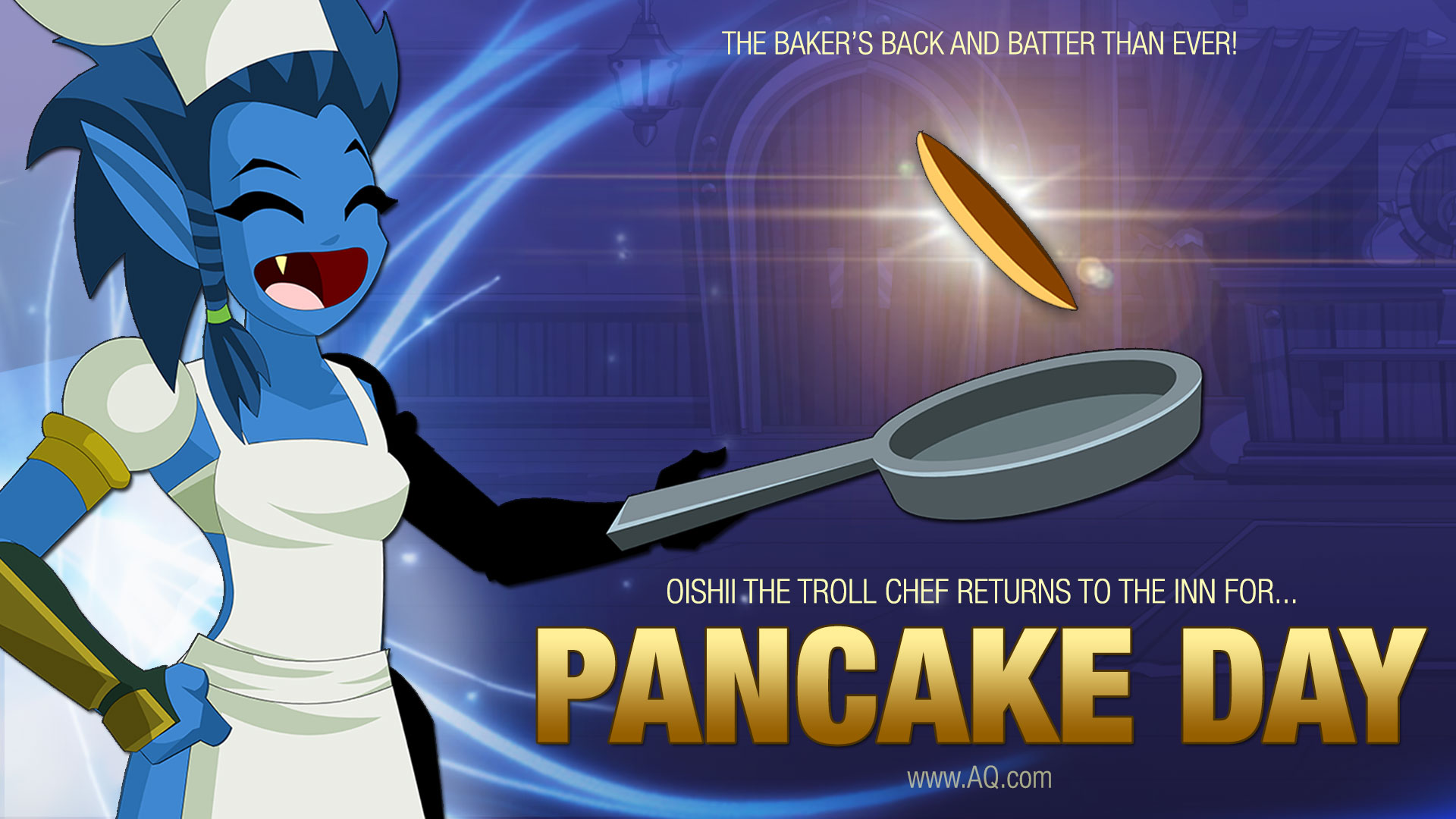 Pancake Day Returns on Artix Entertainment