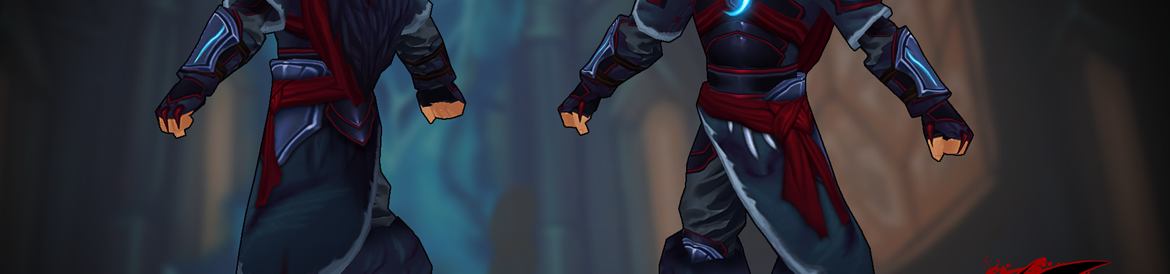 Art Sneak Peak: Crescent Wolf Armor Set on Artix Entertainment