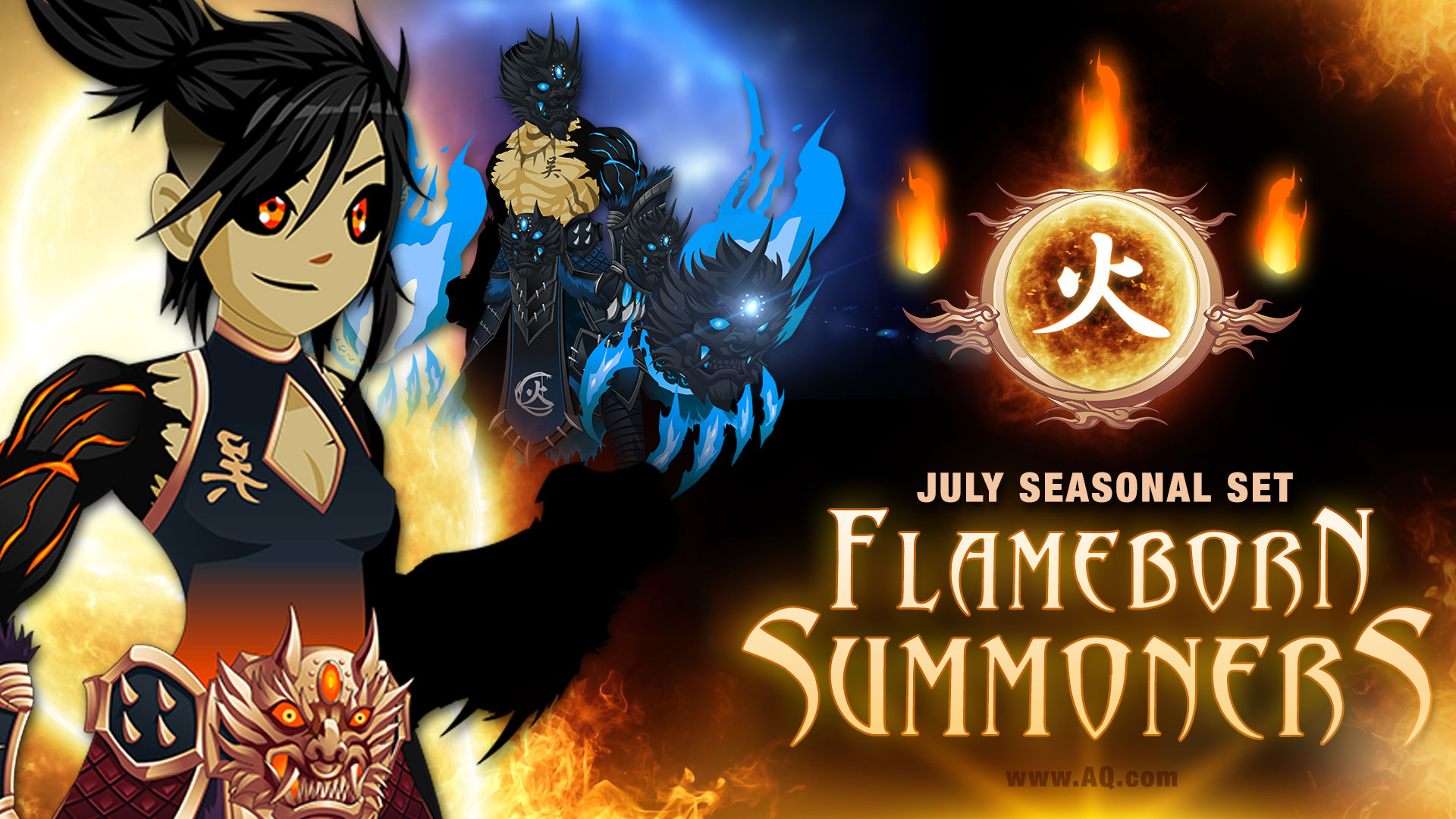 New: Flameborn Summoner on Artix Entertainment