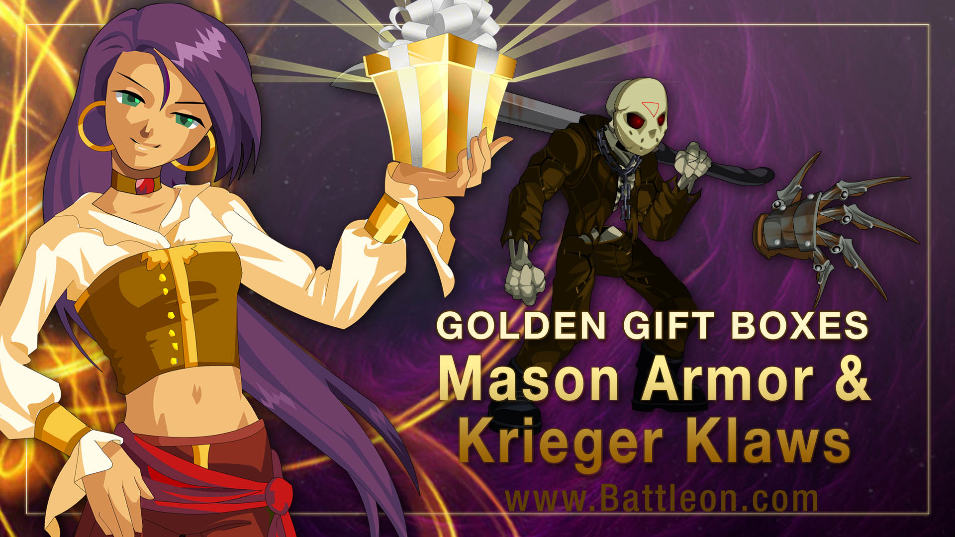 Thursday the 12th Golden Giftboxes on Artix Entertainment
