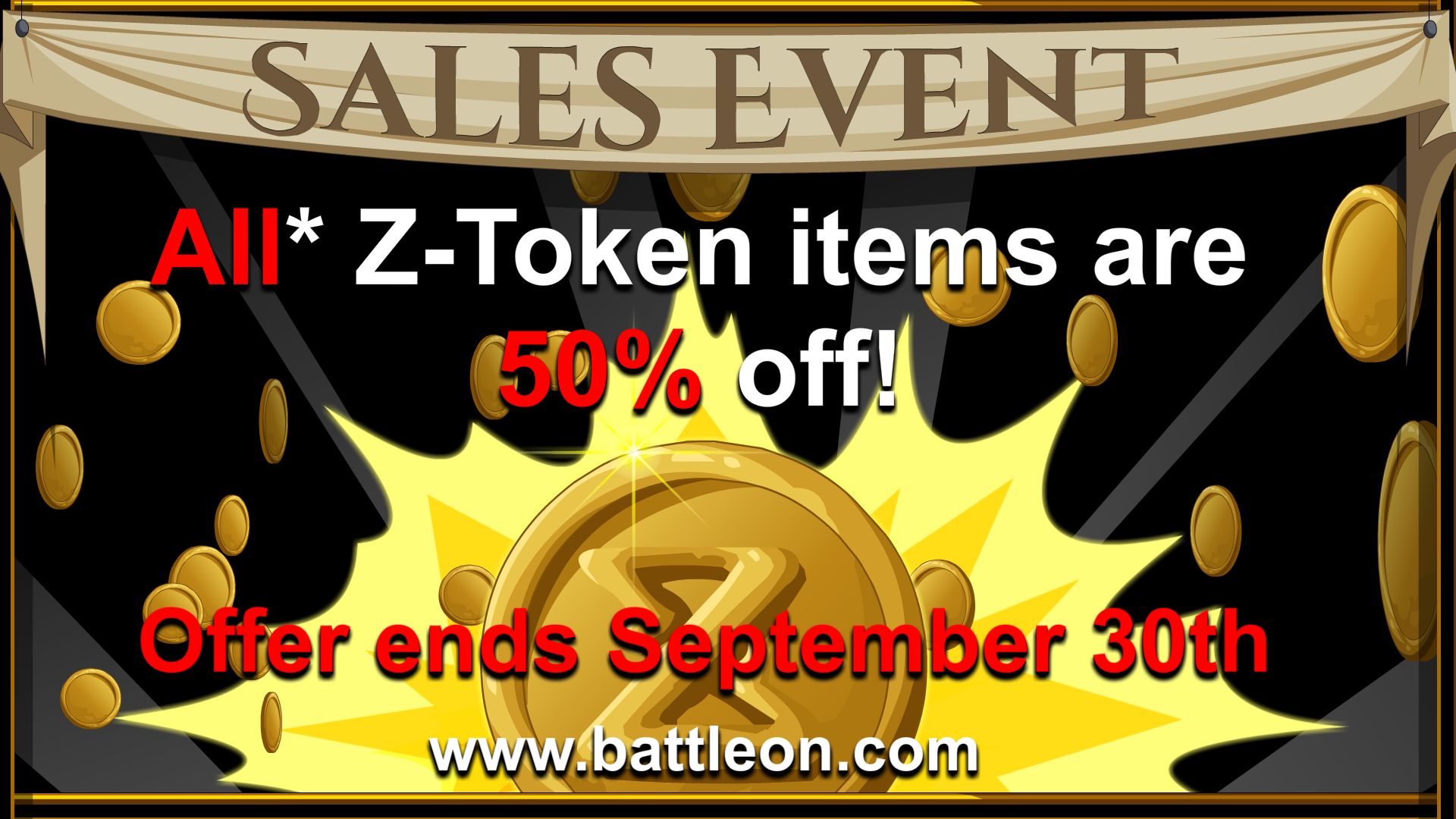 50% Off Z-Token Sale on Artix Entertainment
