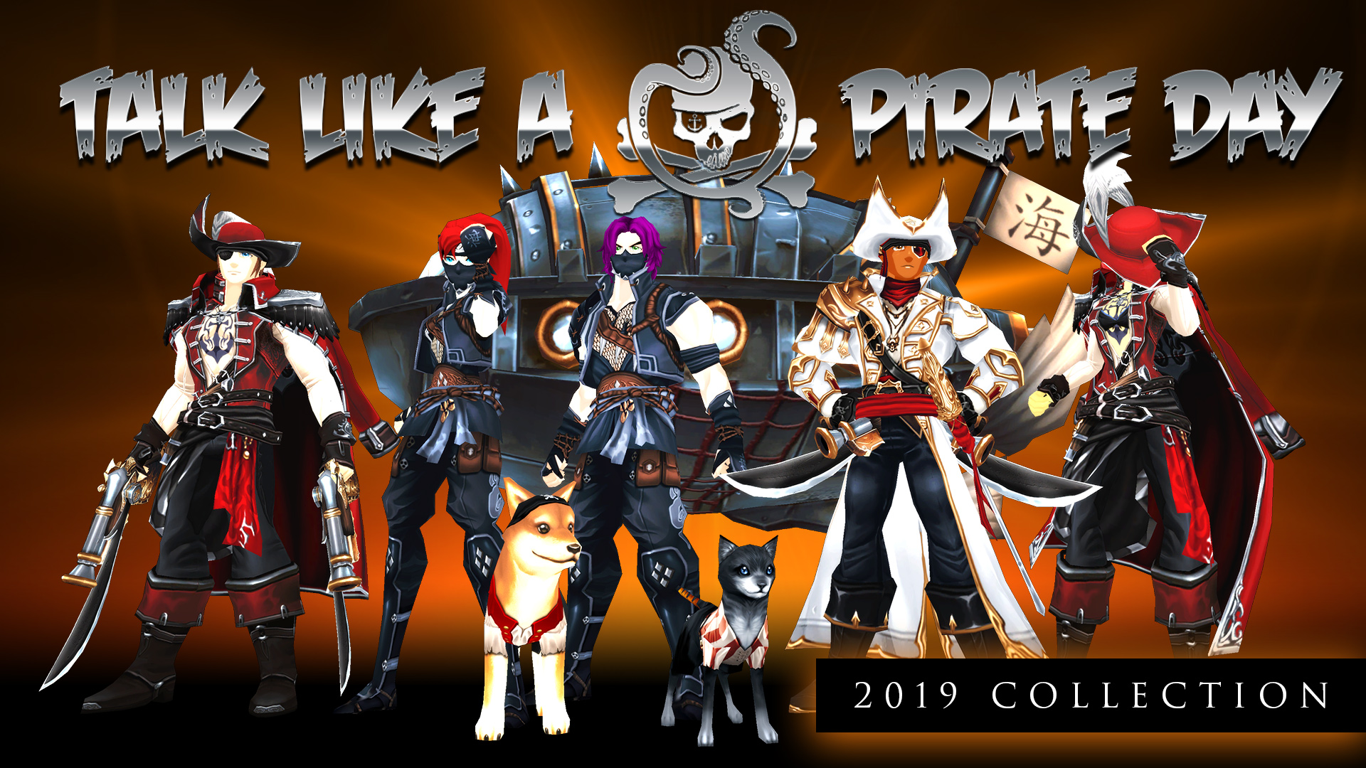 Talk Like A Pirate Day Collection 2019 on Artix Entertainment