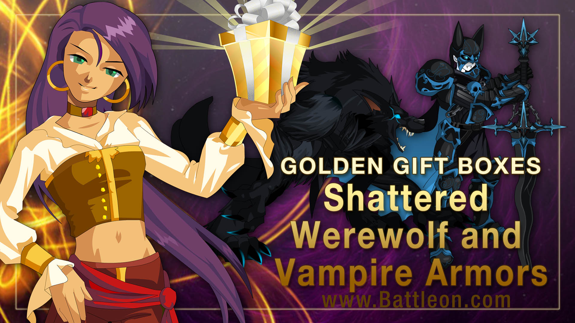 October Golden Giftboxes and Limited-Time Shop on Artix Entertainment