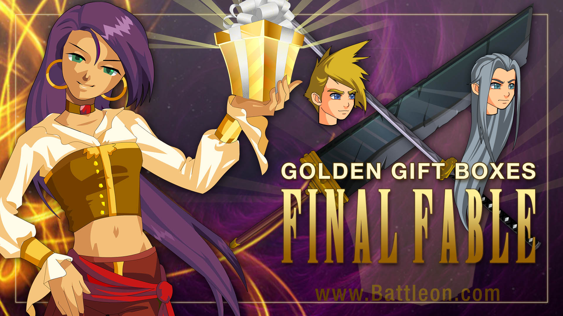 April Final Fable Golden Giftboxes on Artix Entertainment
