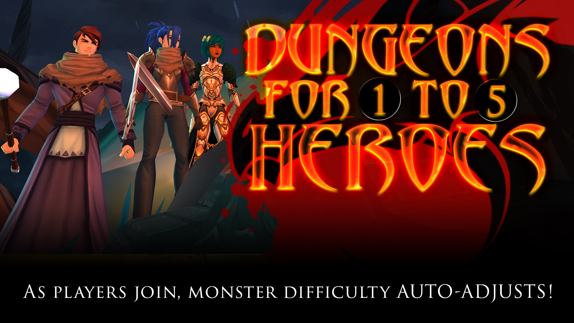 Dungeons for 1 to 5 Heroes! on Artix Entertainment