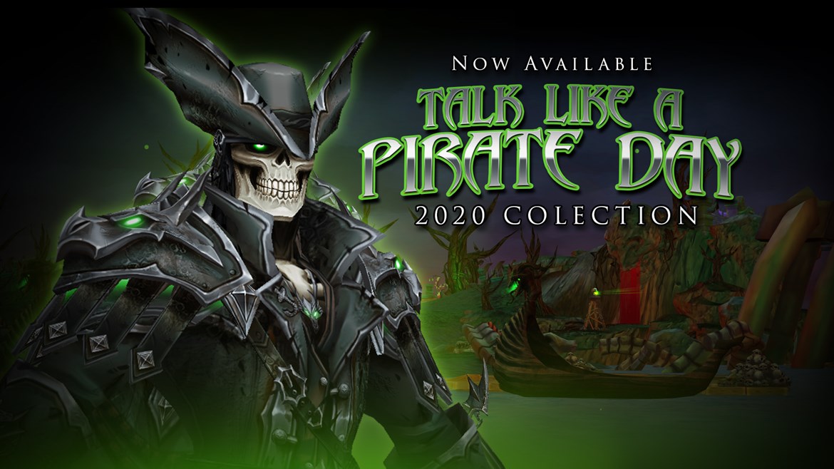 Talk Like a Pirate Day 2020 Collection! on Artix Entertainment