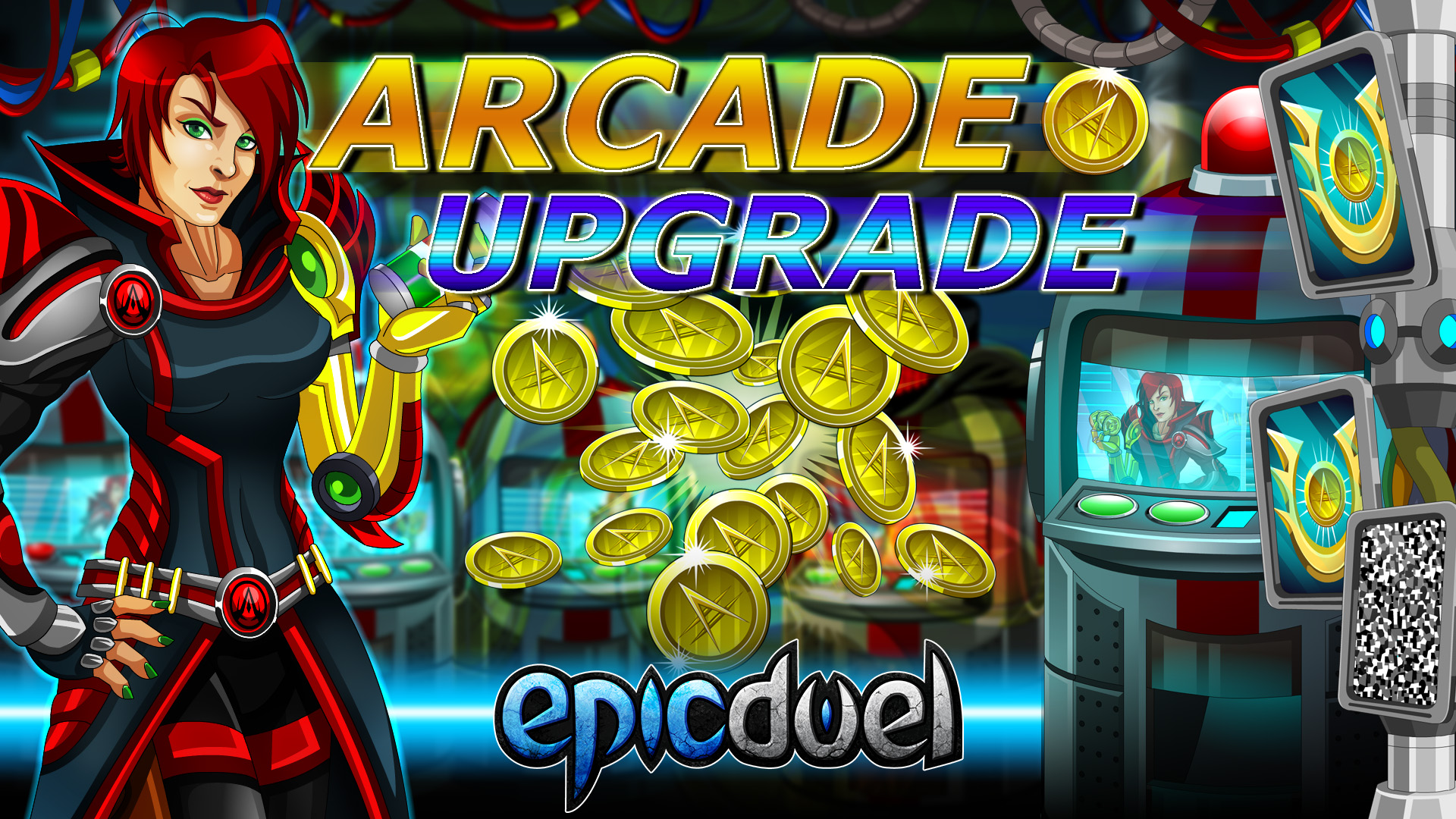 Arcade Upgrade 2021 on Artix Entertainment