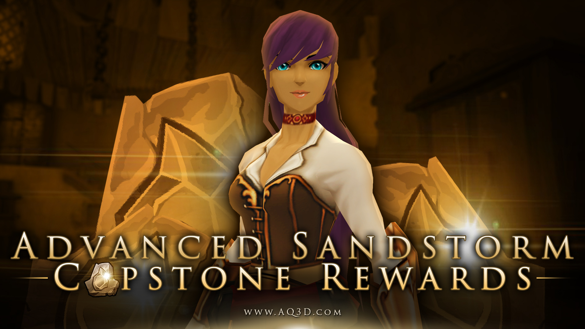 Get your Advanced Sandstorm Capstone Rewards on Artix Entertainment