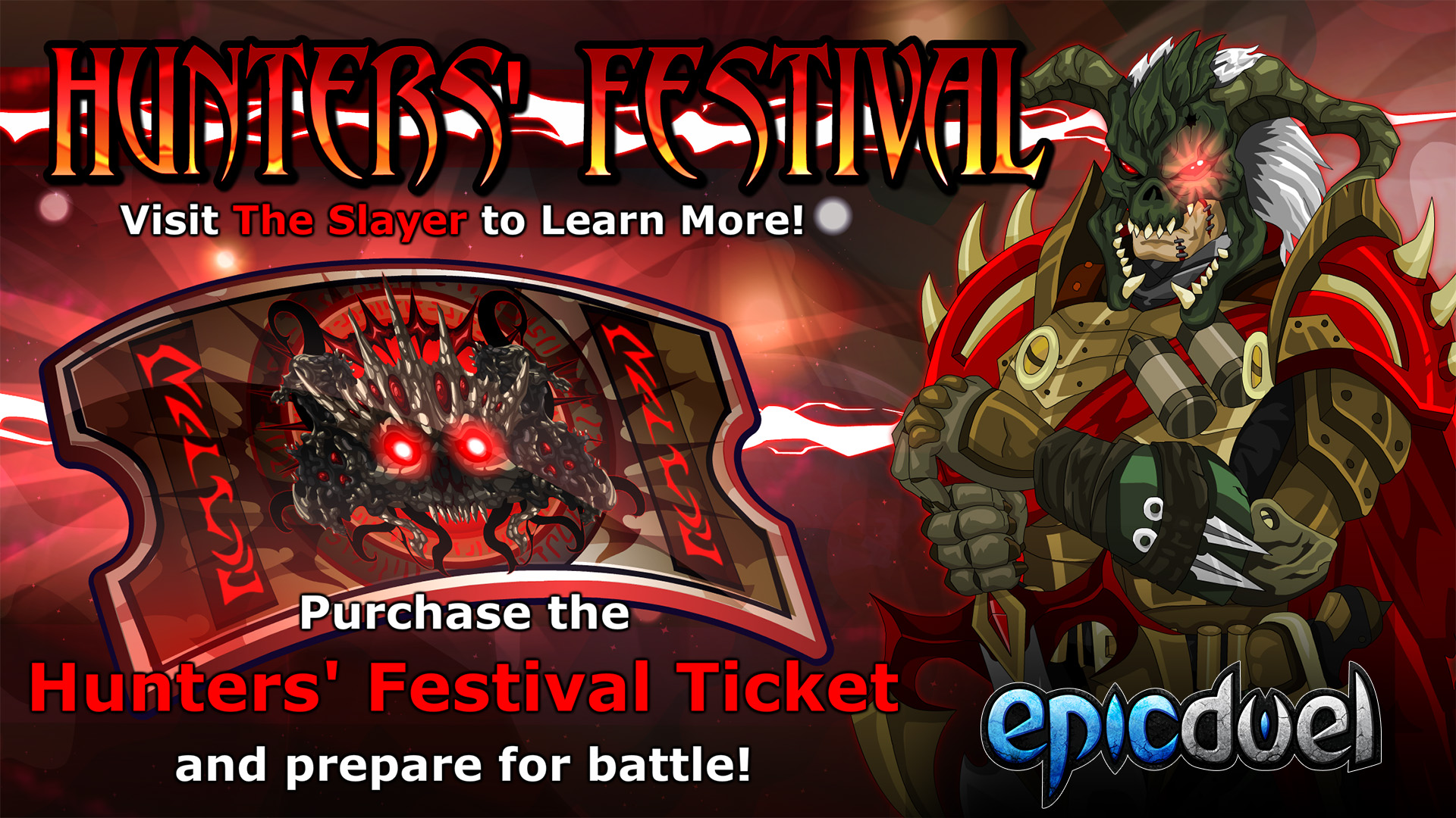 The Hunters' Festival on Artix Entertainment