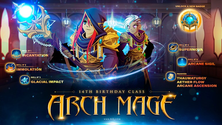 Introducing ArchMage Class! on Artix Entertainment