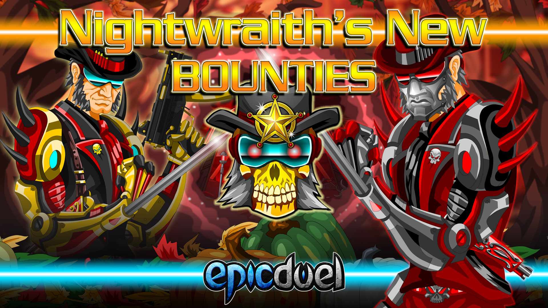 Nightwraith's New Bounties on Artix Entertainment