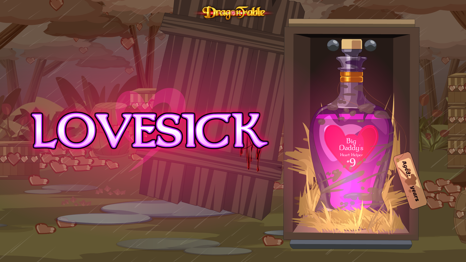 Hero's Heart Day 2023: Lovesick on Artix Entertainment