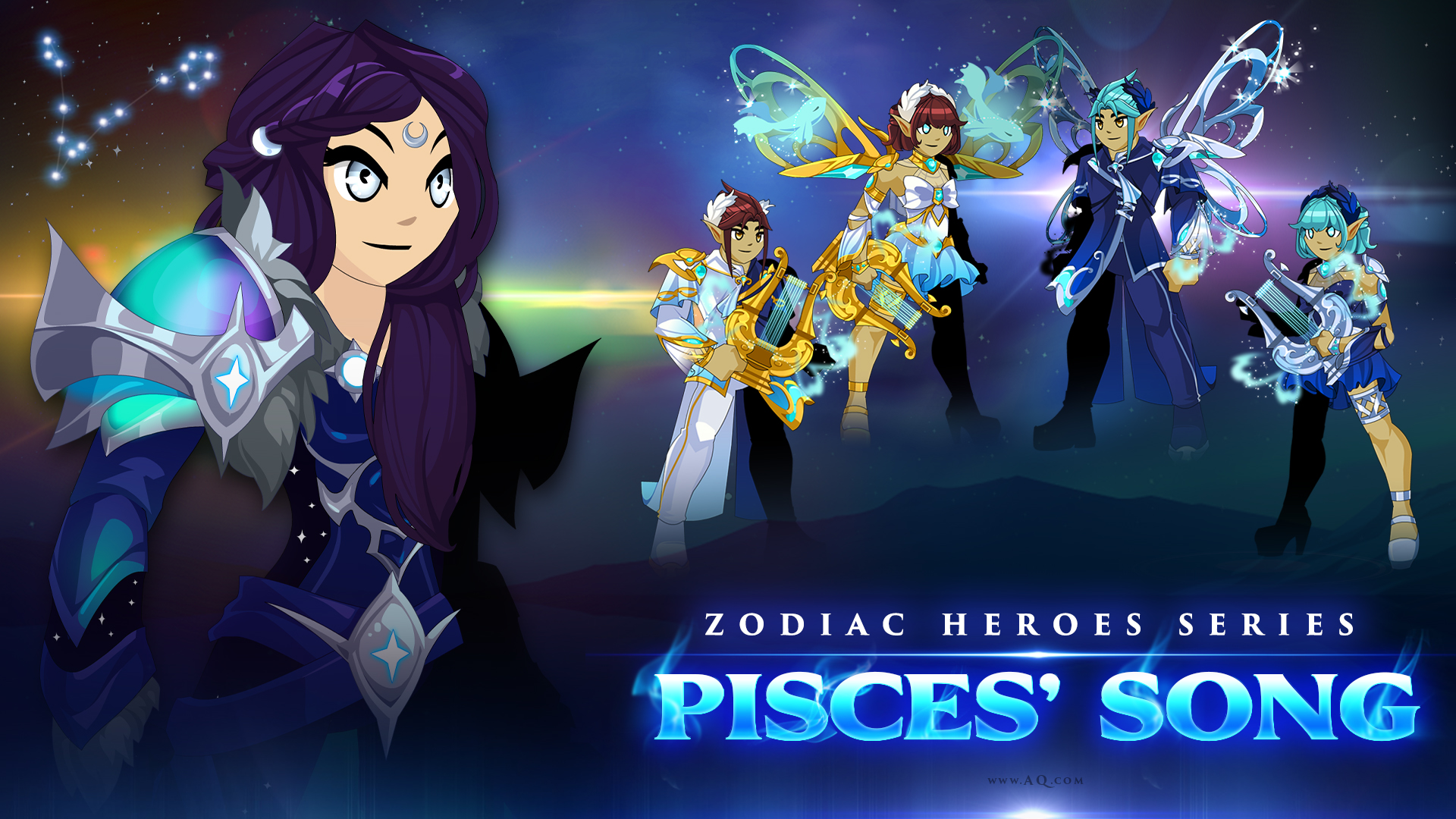 New Set Series: Zodiac Heroes on Artix Entertainment