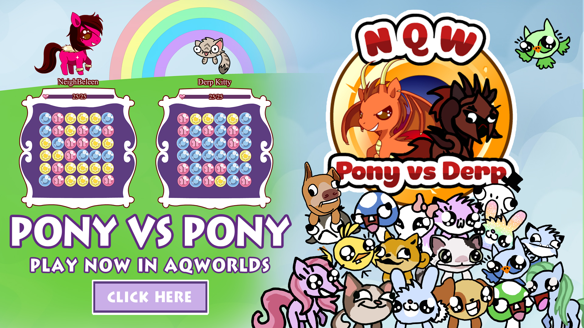 PvP Puzzle Game Imported to AQW on Artix Entertainment