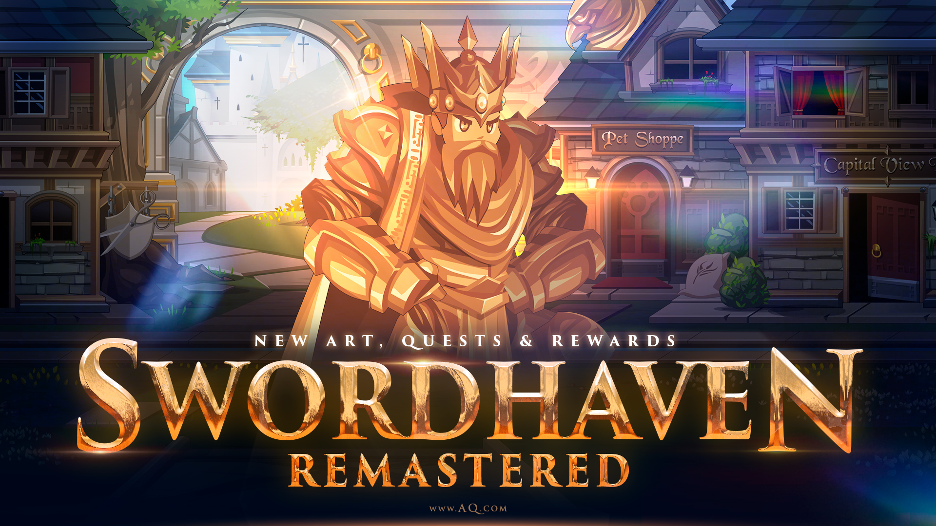 Return to Swordhaven on Artix Entertainment