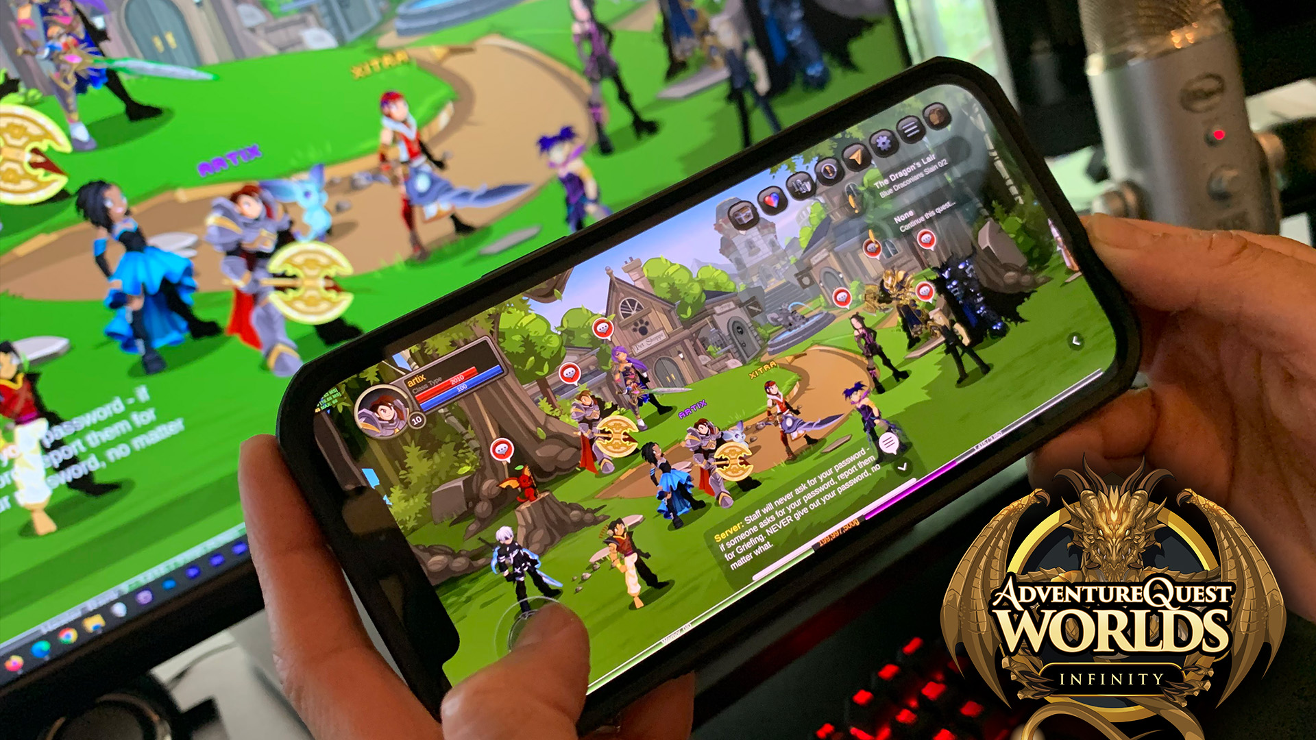 Apples & Orange-droids! ...also, weekly progress update. on Adventure Quest 2D