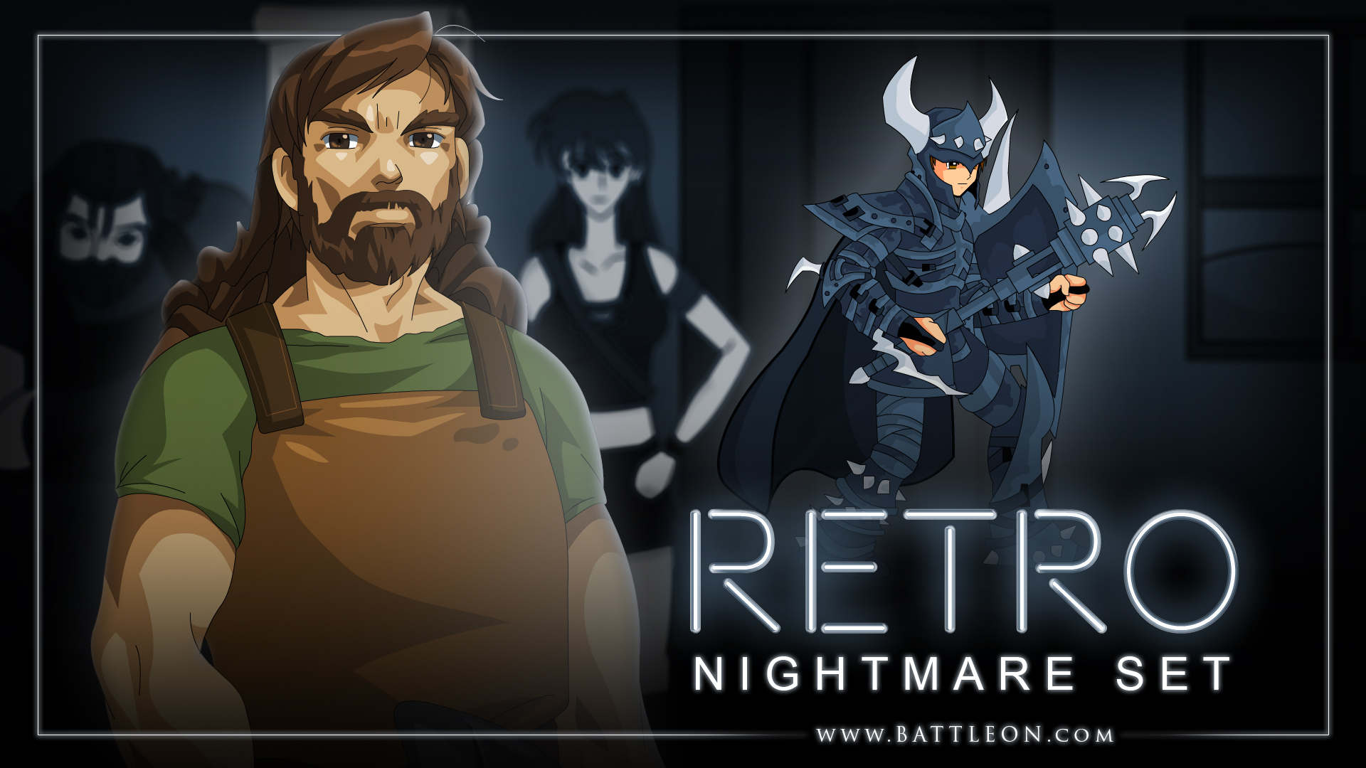 Retro Nightmare Set on Artix Entertainment