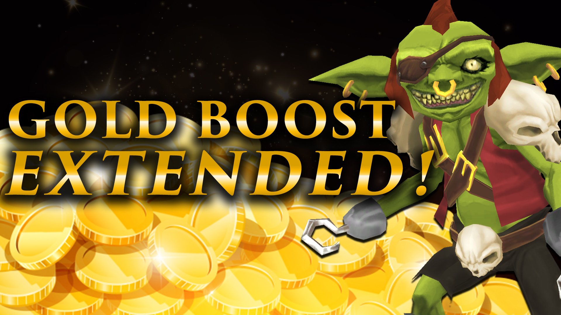 Enjoy One More Week of Double Gold! on Artix Entertainment