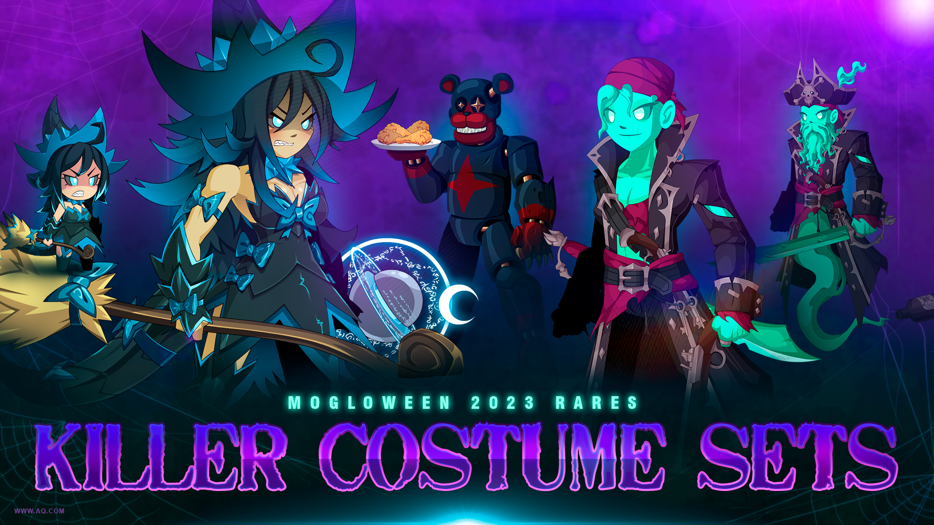 Spooky & Sweet New Sets on Artix Entertainment
