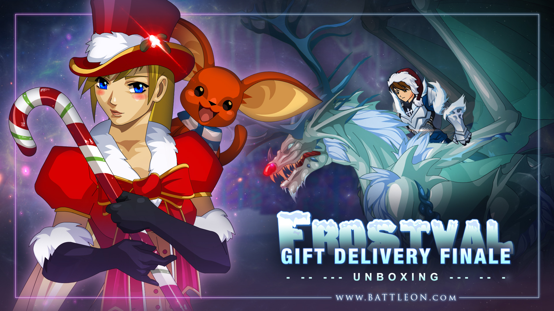 Frostval 2023 Gift Delivery Finale on Artix Entertainment