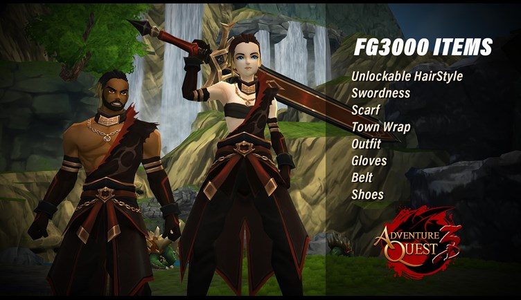 FG3000 in AdventureQuest 3D on Artix Entertainment