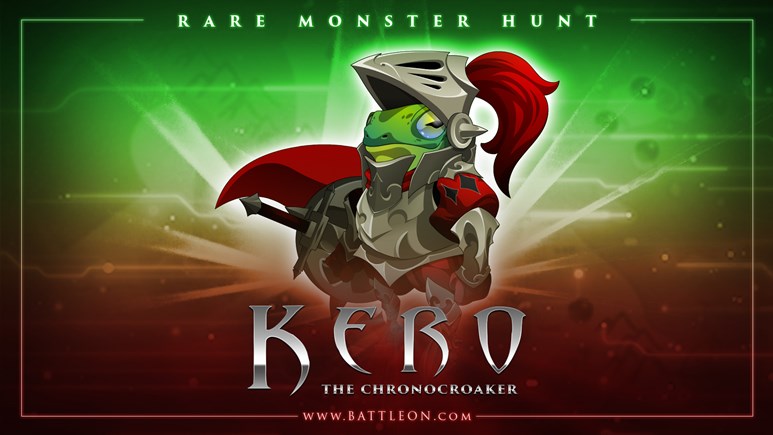 Rare Monster Hunt - Kero the Chronocroaker on Artix Entertainment