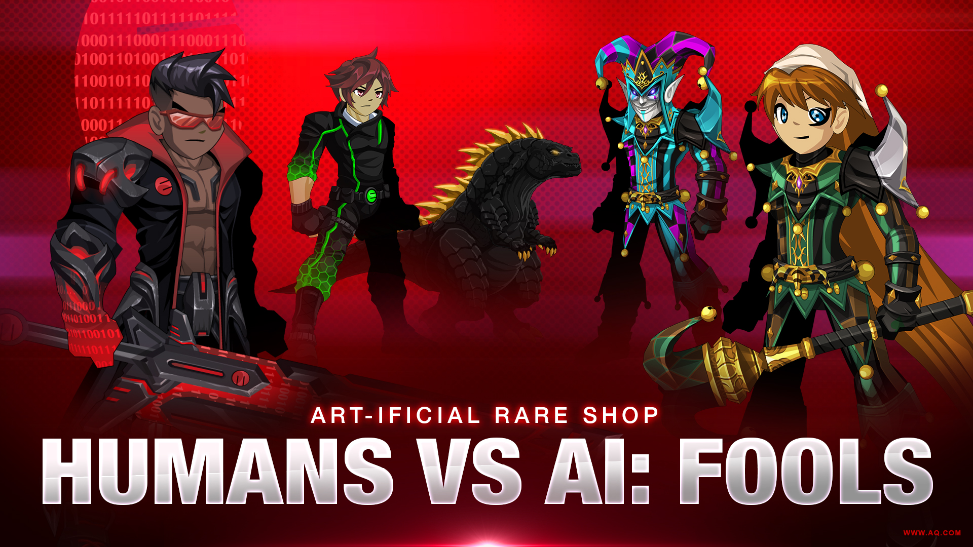 AI-Pril Fools Event Rares on Artix Entertainment
