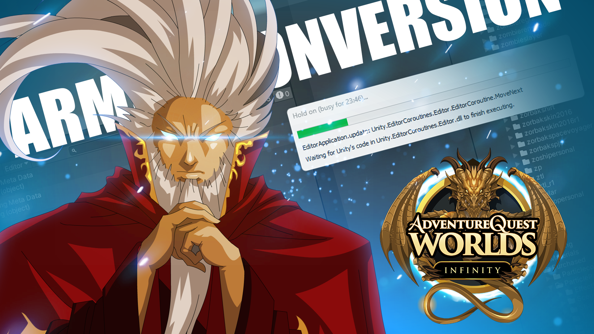 Armor Conversion Test on Adventure Quest 2D