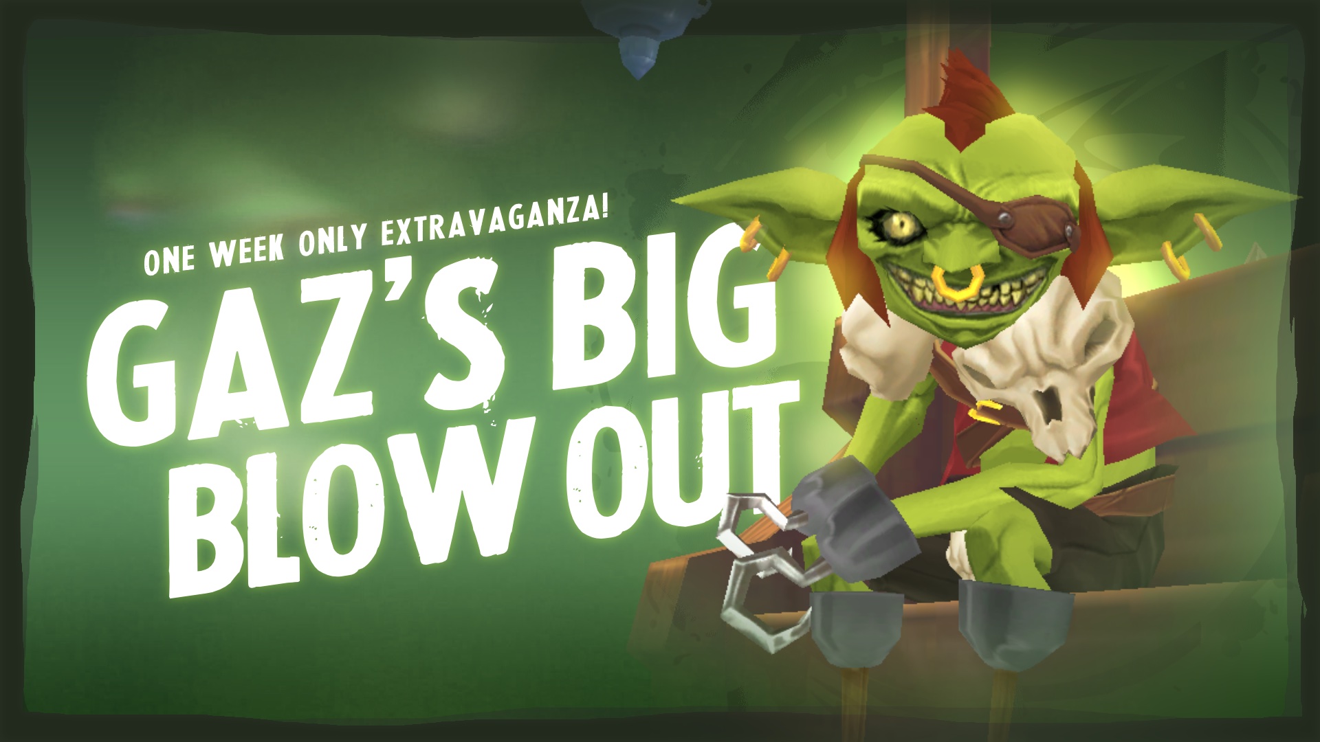 Gaz’s Big Blow Out Sale! on Artix Entertainment