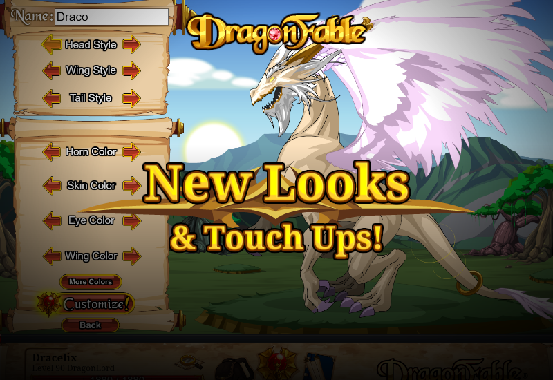 New Looks & Touch Ups! on Artix Entertainment