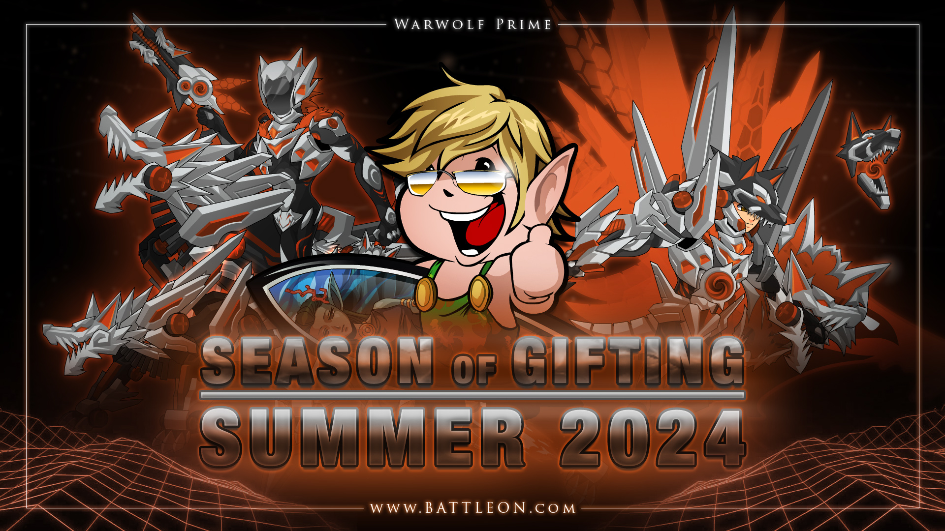 The Warwolf Prime prizes are live! on Artix Entertainment