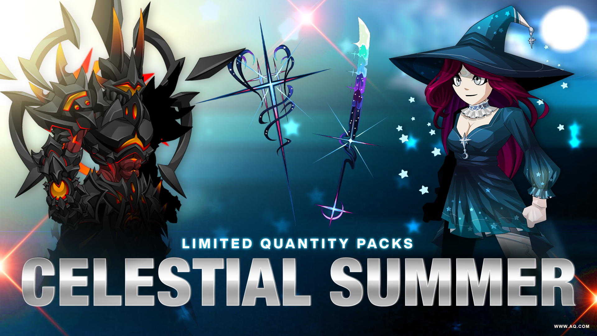 Celestial Summer Limited Quantity Sets on Artix Entertainment