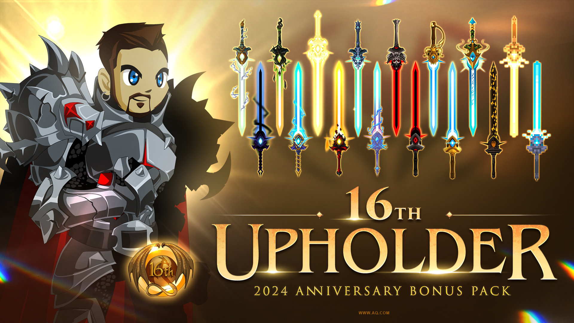 Become a 16th Upholder on Artix Entertainment