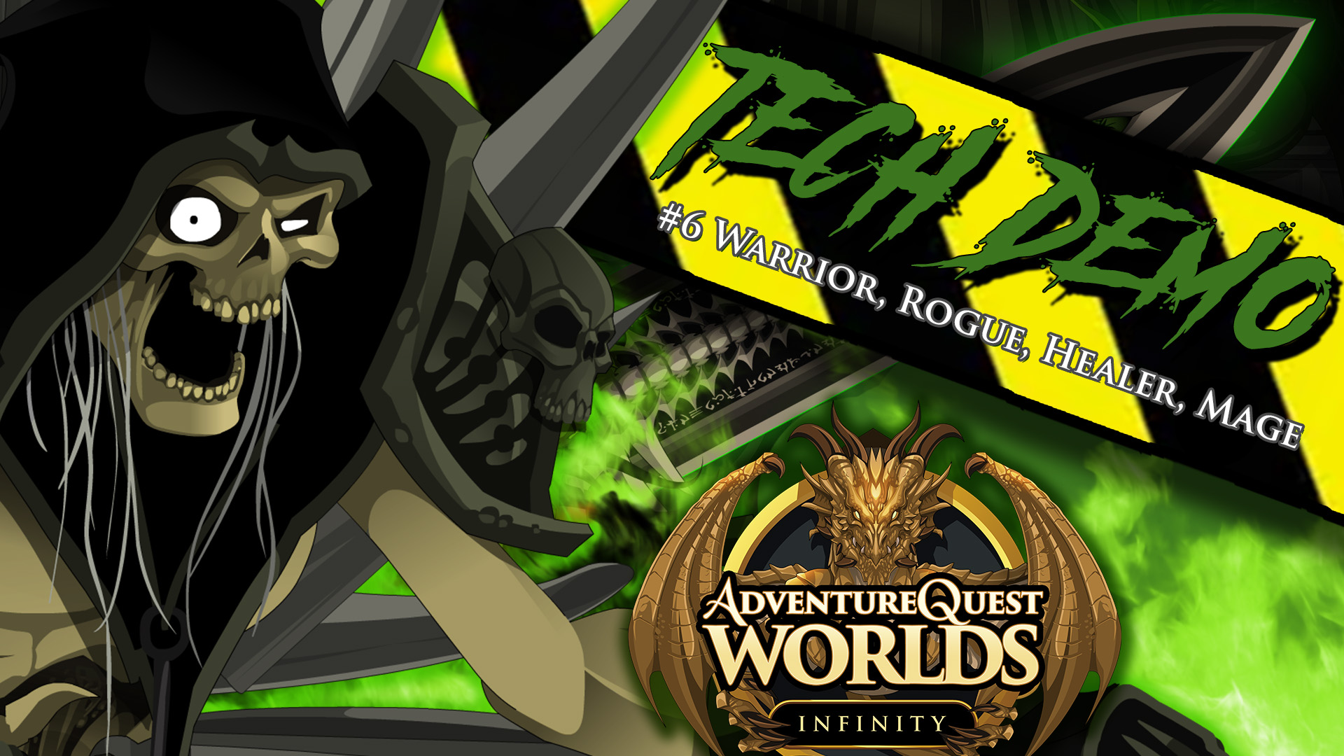 Tech Demo 6: Skull Sword & Base Classes on Adventure Quest 2D