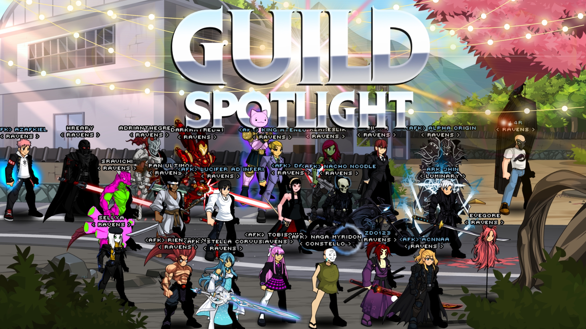 Guild Spotlight: Ravens Guild on Artix Entertainment