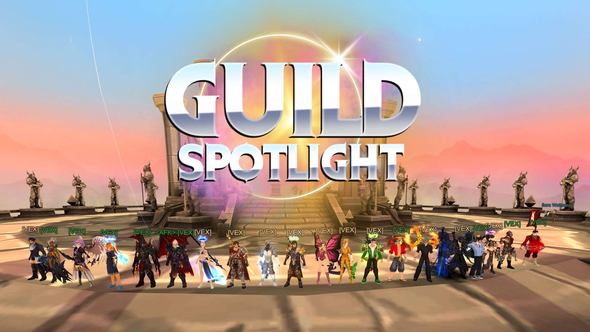 Guild Spotlight: Valorous Exalted [VEX] on Artix Entertainment
