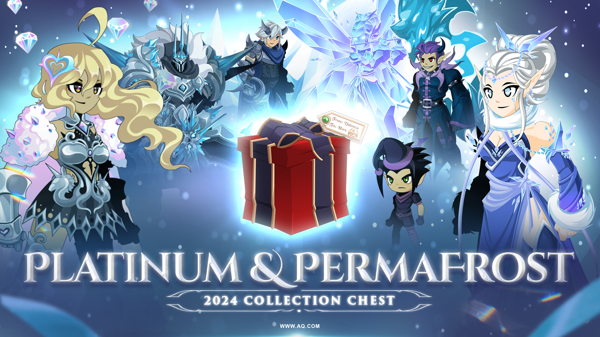 Frostval 2024 Collection on Artix Entertainment