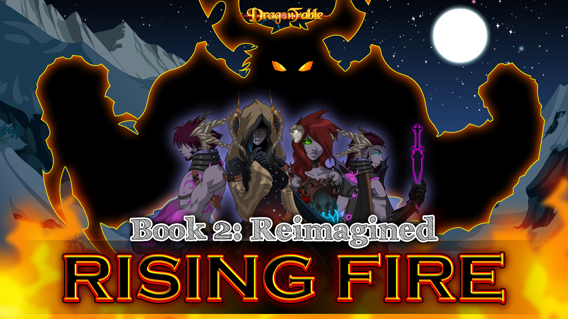 Book 2 Reimagined: Rising Fire on Artix Entertainment