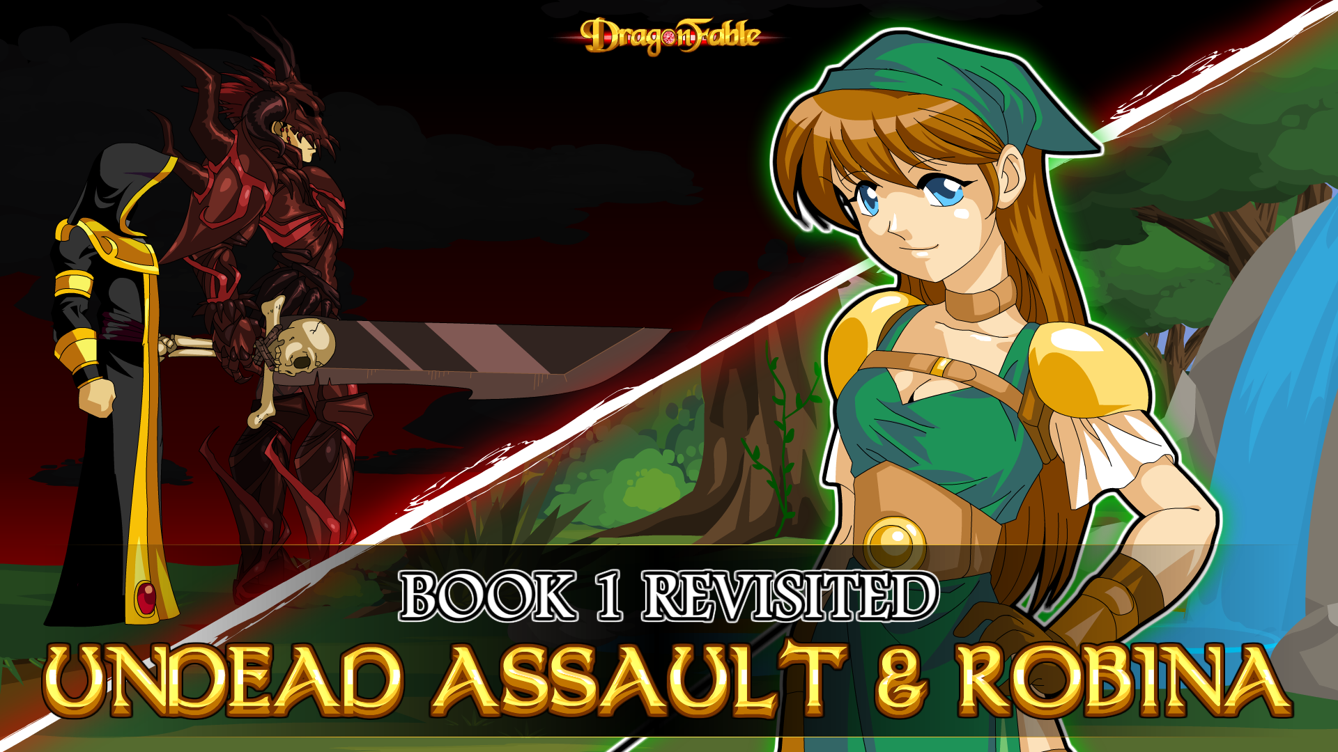 Book 1 Revisited: Undead Assault & Robina! on Artix Entertainment