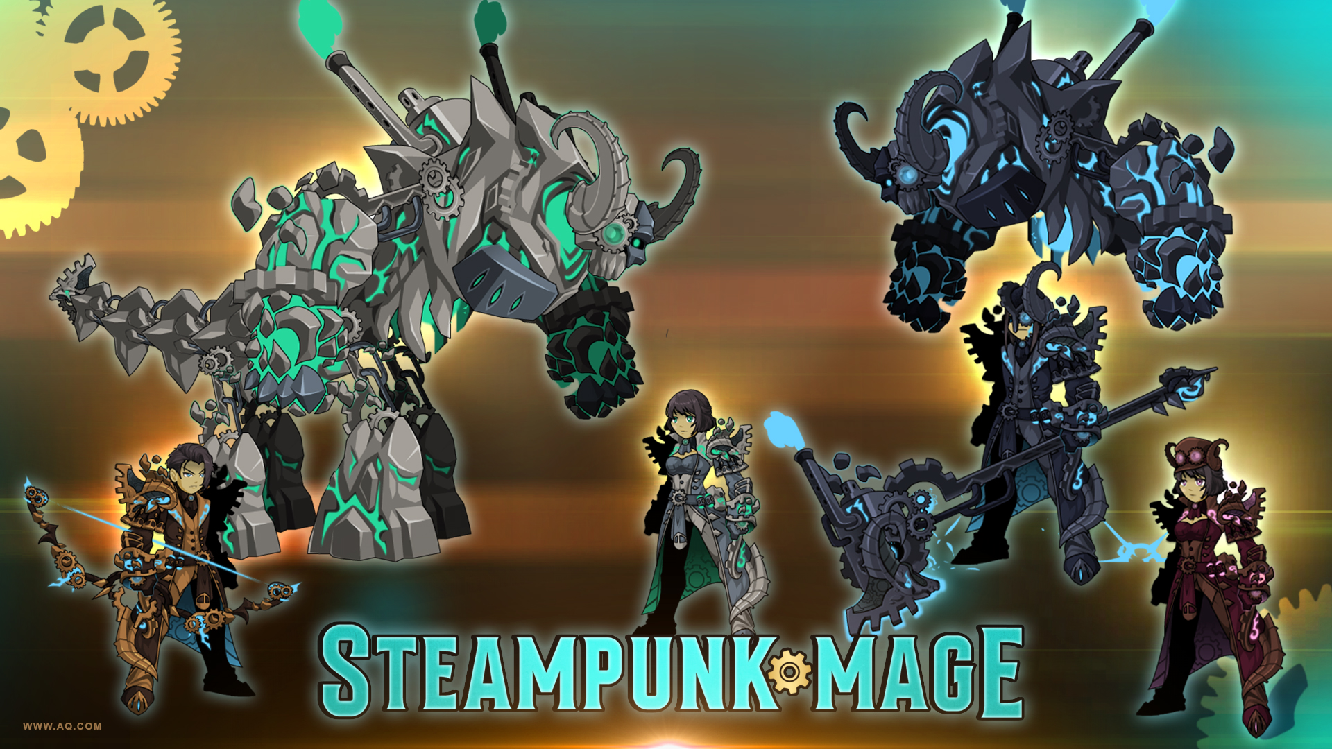 Gear Up for the SteamPunk Mage on Artix Entertainment