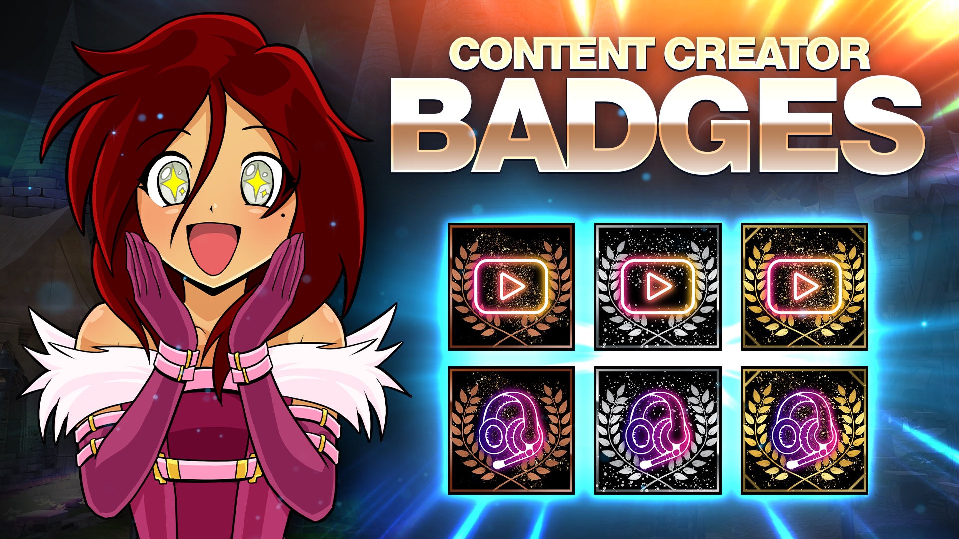 First Batch of AQ3D Content Creator Badges on Artix Entertainment
