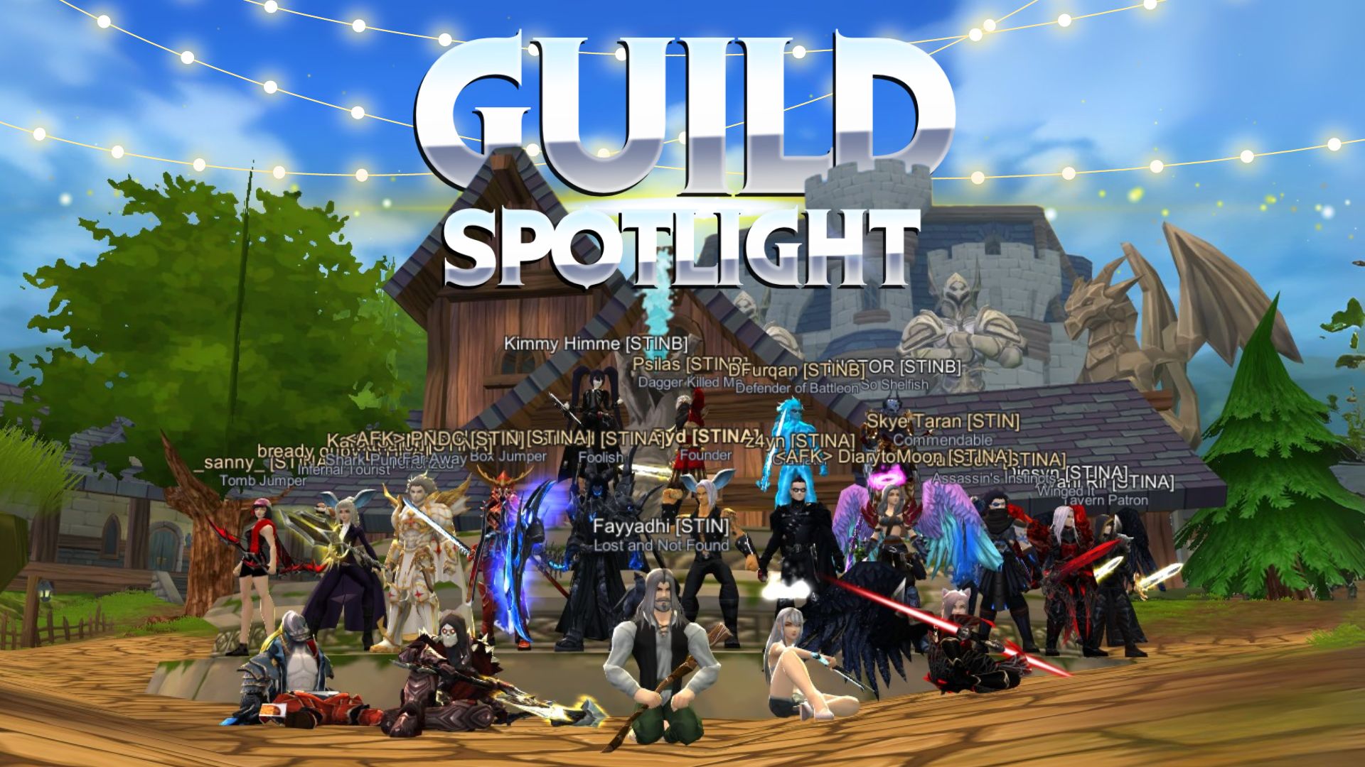 Guild Spotlight: STIN on Artix Entertainment