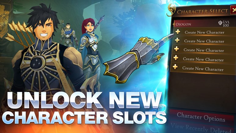 AQ3D's New Features: Character Slots and Game Mode Select on Artix ...