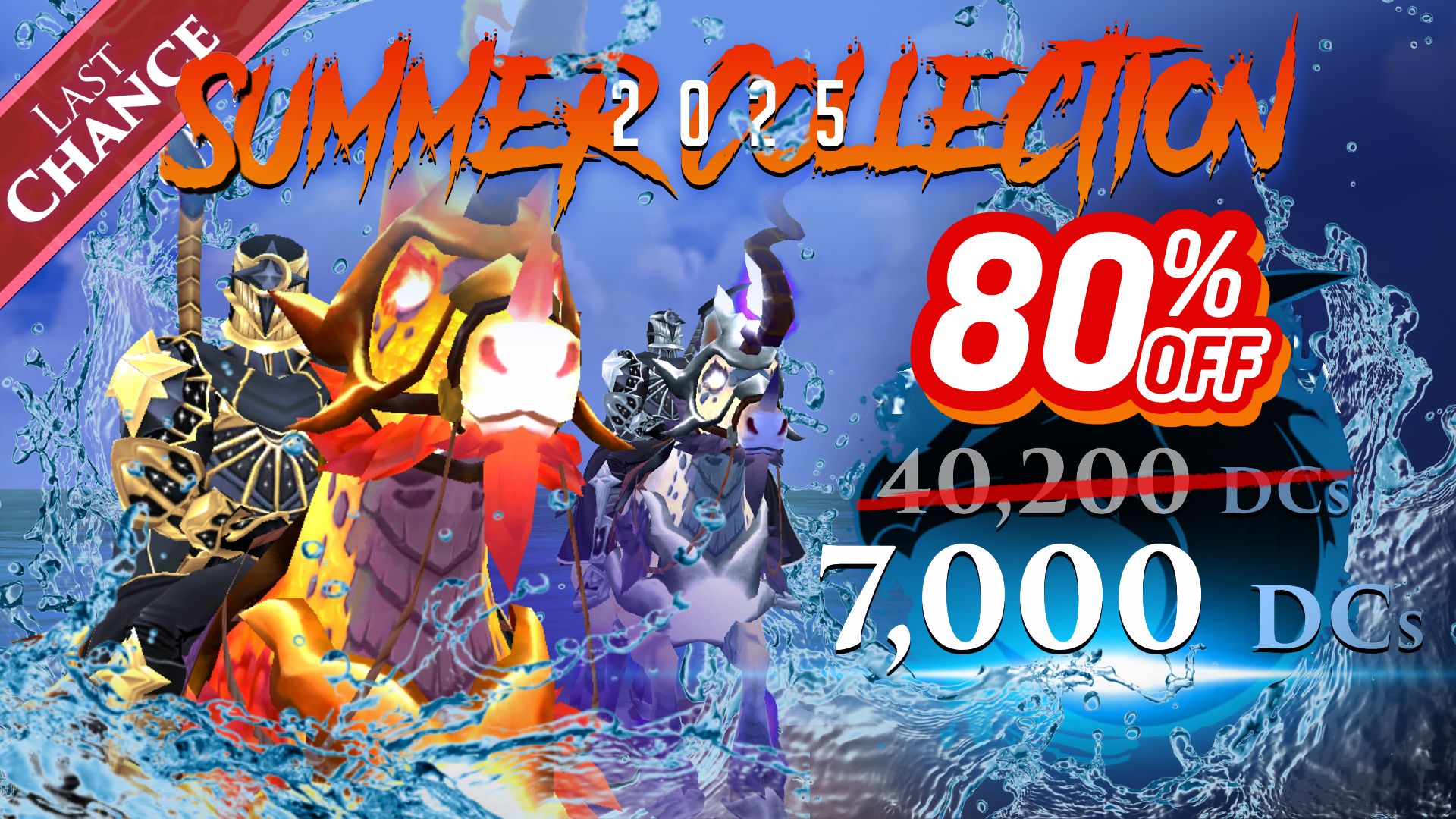 Last Chance 80 Off The 2025 Summer Collection On Artix Entertainment
