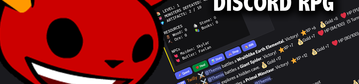 TwillyBot Discord RPG on Artix Entertainment